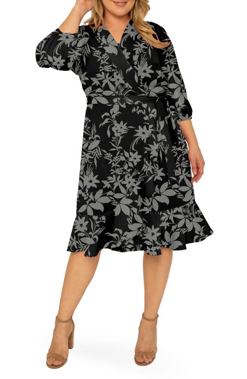 STANDARDS & PRACTICES STANDARDS & PRACTICES Kylie Ruffle Wrap Dress